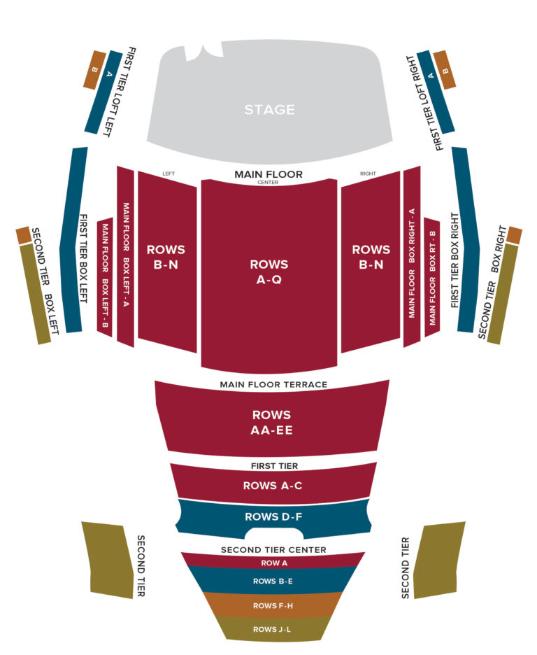 Seating Charts - Schubert Club